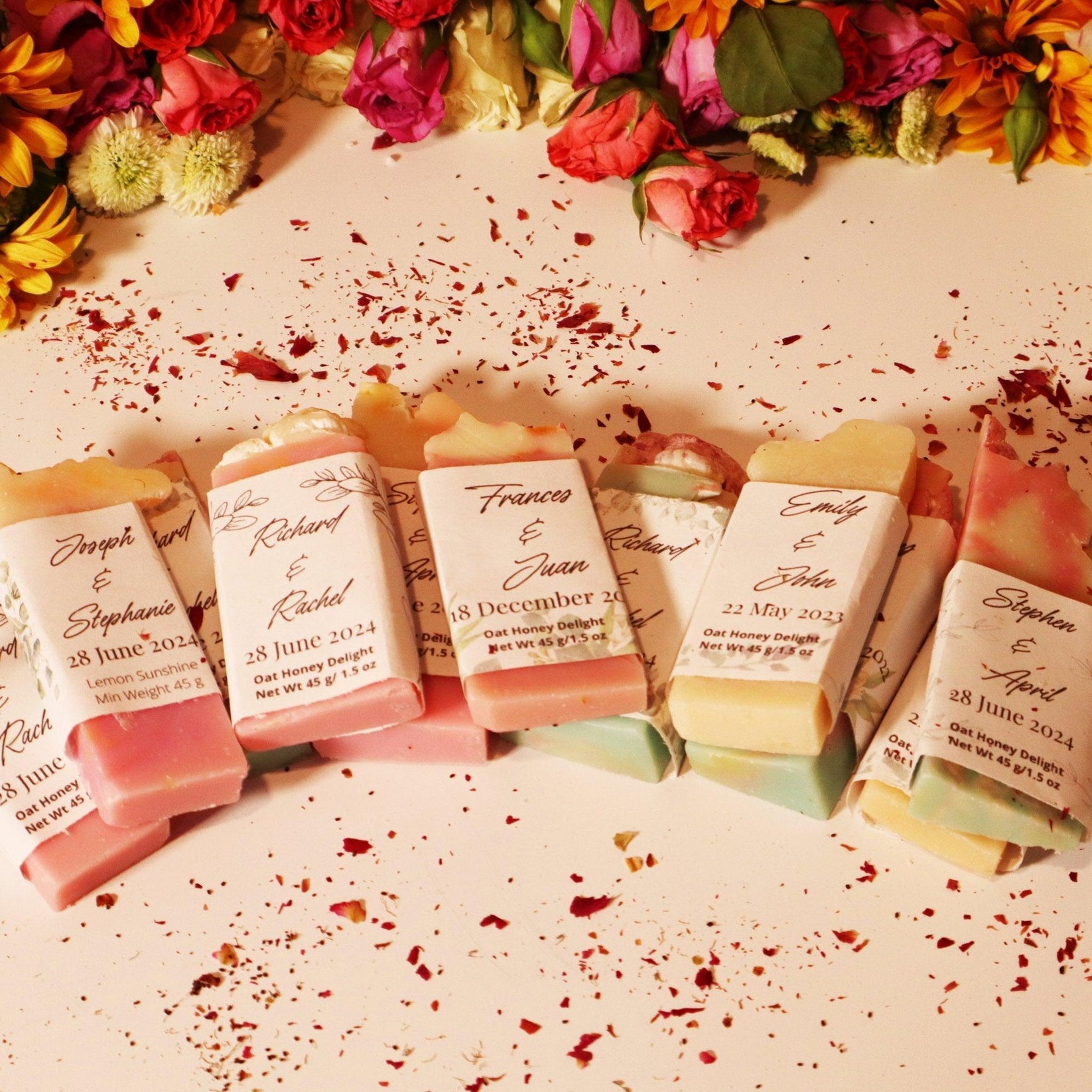 Artisan Handmade Wedding Soap Favors - JOSSPURE | Handmade Soap | Shea ...