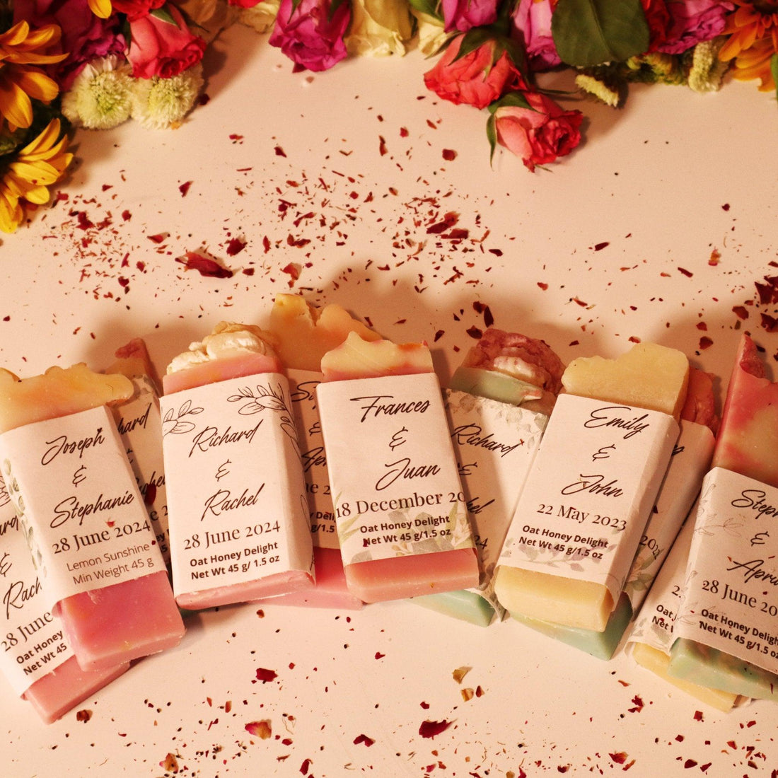 Artisan Handmade Wedding Soap Favors - JOSSPURE | Handmade Soap | Shea ...
